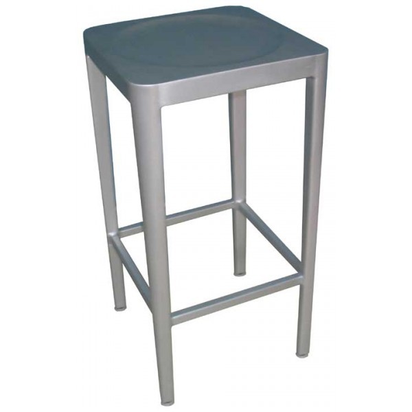 Anna Backless Bar Stool - Aluminum Collection - Contract Furniture Company