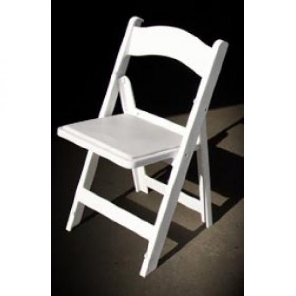 Structure Folding And Stacking Chair, Fire Rated - White - Contract ...