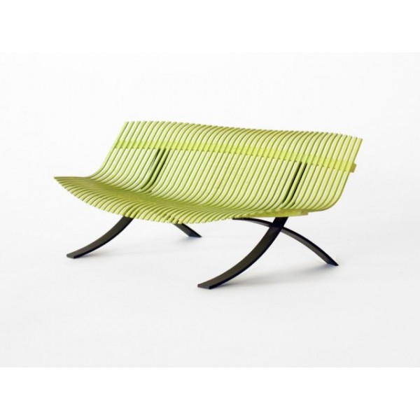 Charivari 97" Bistro Bench - Liquorice Frame - Contract Furniture Company